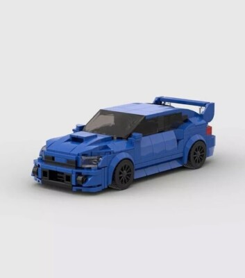 MOC LEGO Speed Subaru WRX STI Rally Mini Building Set Kids Gift | eBay UK