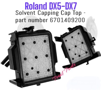 Roland Mutoh Mimaki Epson DX5 DX7 Solvent Print Head Cap Top Capping ...