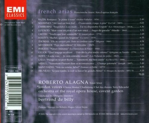Roberto Alagna Französische Arien / French Arias (CD) (UK IMPORT) | eBay