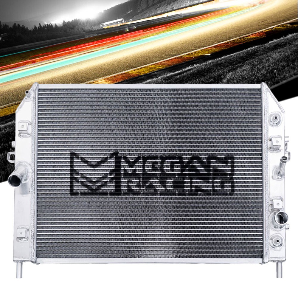 Megan Aluminum Bolt-On Radiator 40mm Heat Exchanger For 06-15 MX-5 ...