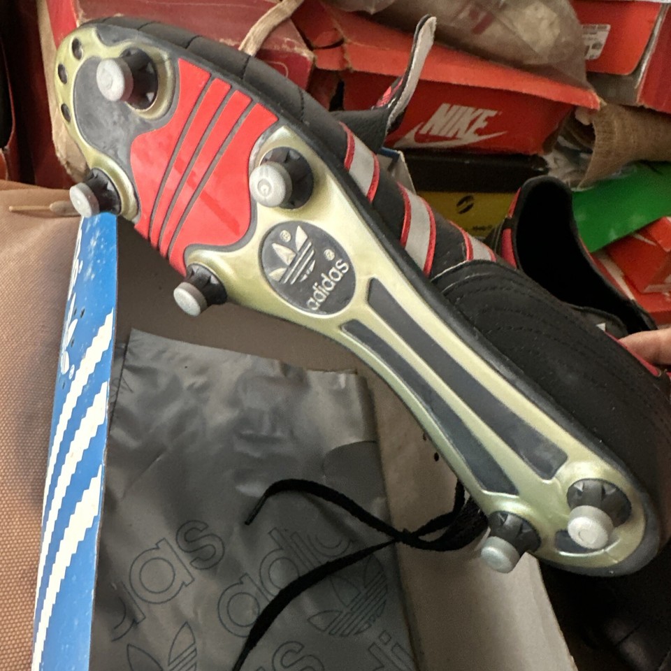 Adidas Vintage Stratos SL West Germany 80s Football Shoes WORDL Cup ...