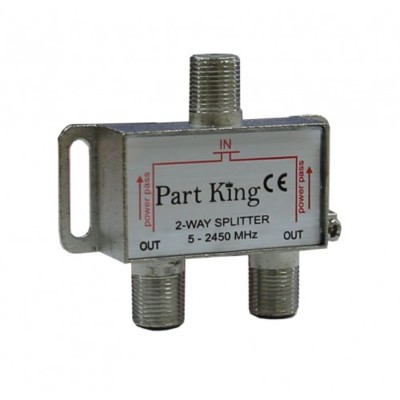 2 Way Cable TV or TV Aerial Splitter for Virgin Media NTL Broadband ...