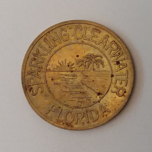 Clearwater Pass Bridge Florida Toll Transit Token 25mm | eBay