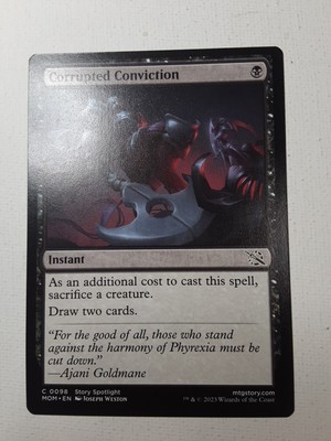MTG Magic the Gathering: Corrupted Conviction 0098 March of the Machine ...