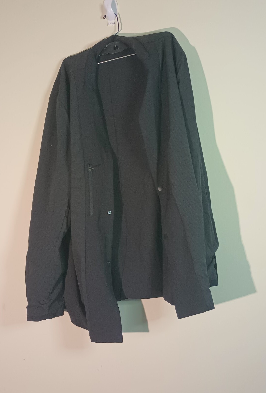 Women's FLX Jacket Snap Closure Front Curry Side Zip Pockets Size ...