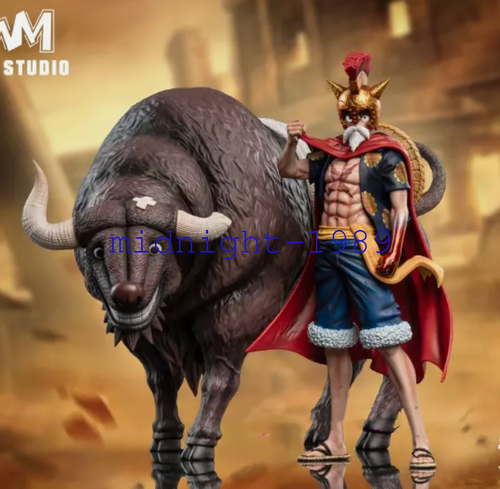 Luffy Lucy with Bull Resin WM Studio One Piece Figurine Statue 24cm ...