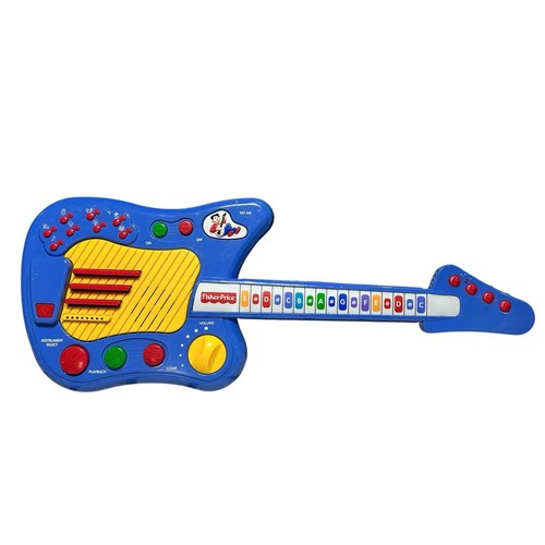Vintage Fisher Price Teachin' Tunes Electric Learning Guitar Kid Songs ...