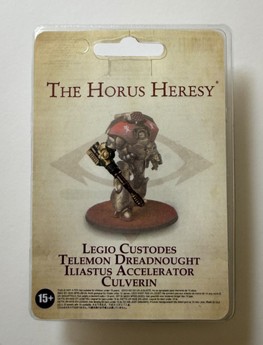 Forge World 40K Legio Custodes Telemon Dreadnought Iliastus Accelerator ...