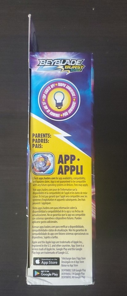 Beyblade Burst Surge Rip Fire Force Set Speed Storm Lights Up Demise ...