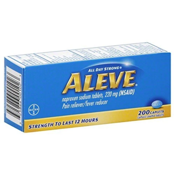 ALEVE 12 Hour Pain Relief - 200 Caplets for sale online | eBay