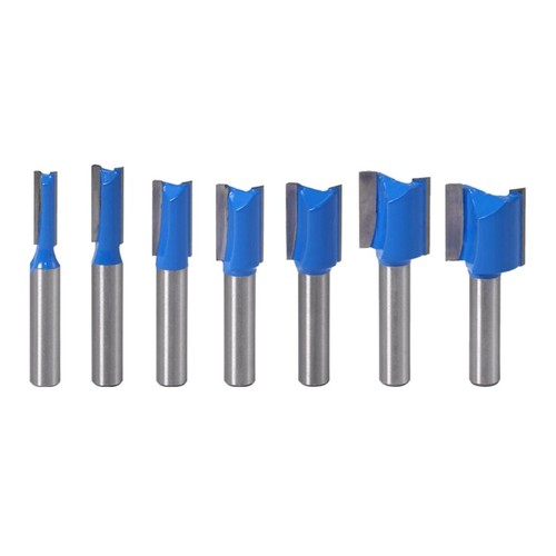 7 Pieces/set Grooving Router Bit 8mm Shank Cutting Diameter 6/8/10/12 ...