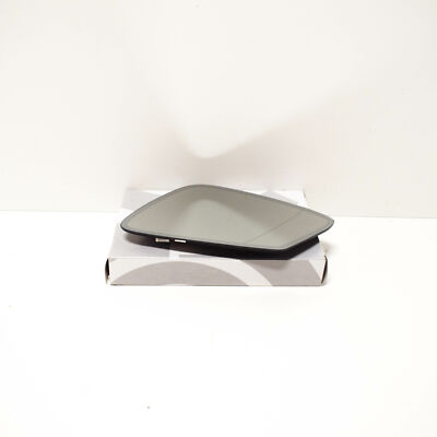 NEW BMW 5 E60 FRONT LEFT DOOR MIRROR GLASS HEATED 51167186587 OEM | eBay