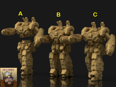 CRD-1R Crusader Mech For Battletech CGL Scale Syllogy | eBay