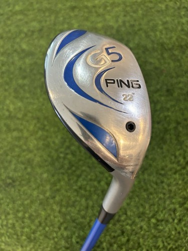 Ping G5 22*-4 Hybrid/ProLaunch Blue Regular Flex Graphite/RH | eBay
