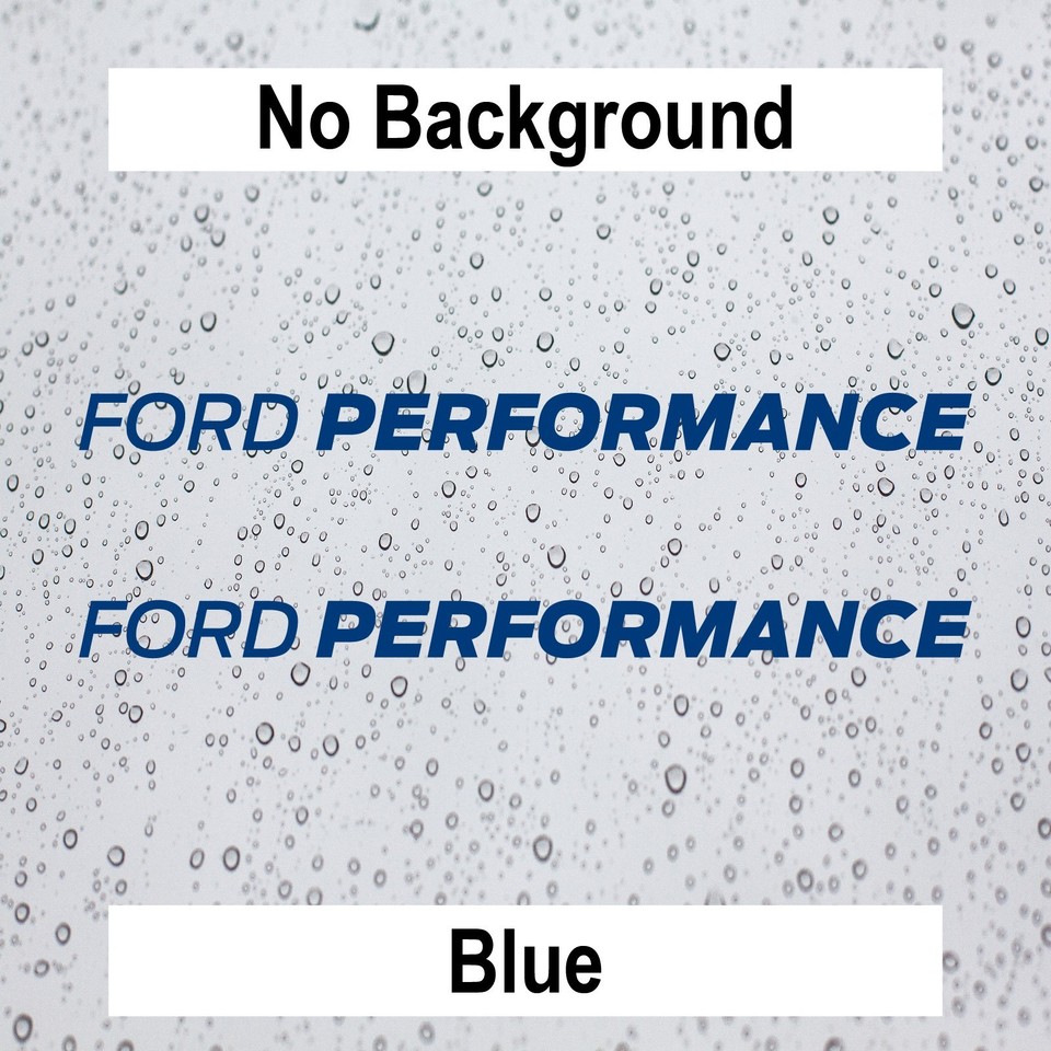 2pcs FORD PERFORMANCE Decal Automotive Vinyl Stickers for Truck Sport ...