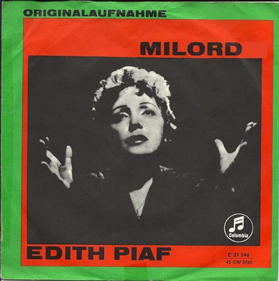 Edith Piaf - Milord (7", Single, RE) (Very Good Plus (VG+)) | eBay