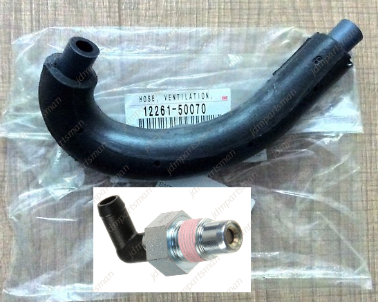 for Toyota Tundra 4Runner GX470 V8 PCV Valve + Hose Kit 1220450030 ...