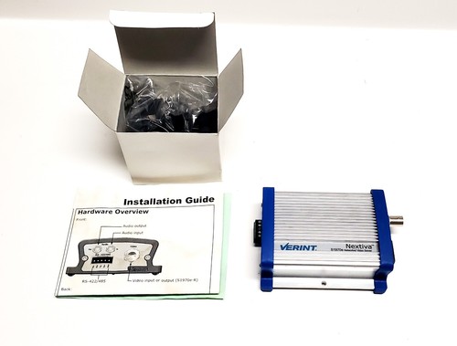 VERINT Nextiva S1970E-T Networked Video Server w/Power Supply NEW | eBay