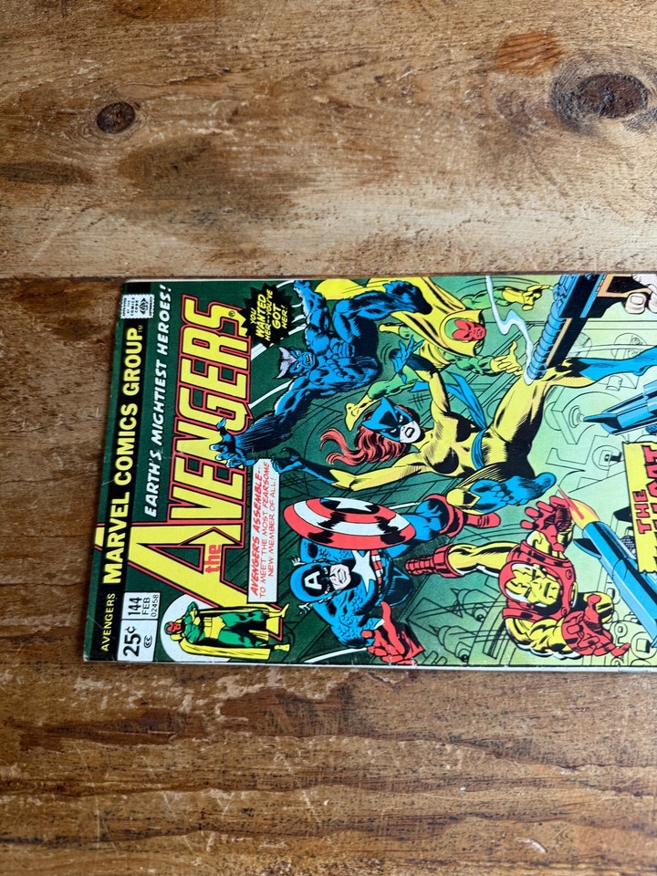 Avengers #144 Marvel Comics 1976 Key 1st Appearance The Hellcat L | eBay