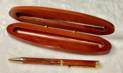 Carpenter Union Local 758 Wood Pen with Wood Case Engraved | eBay