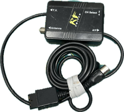 RF Switch Coaxial Video Game TV Box Adapter Converter | eBay