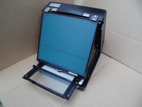 MINOX DIN A5 Koffergerät Microfilm Microfiche Microfishe Koffer ...