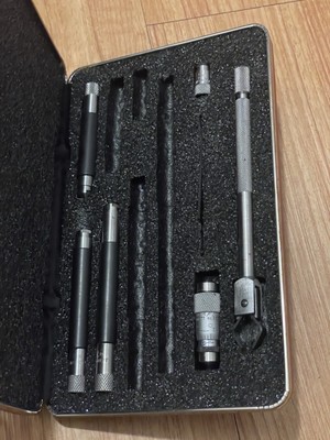 Starrett No. 823 Tubular Inside Micrometer Set Incomplete Made in USA ...