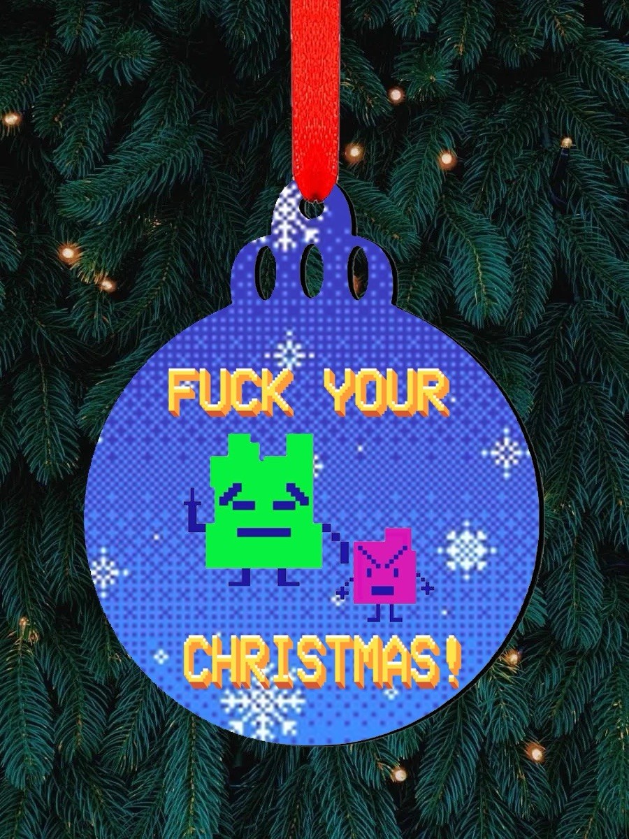 Mooninites Christmas Ornament Unique Gift Fan Favorite Merch ATHF Funny ...