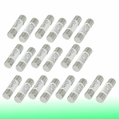 10mm x 38mm Quick Fast Blow Ceramic Fuse Link 10A 500V AC RT14 RT18 ...