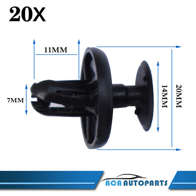 For TOYOTA ENGINE COVER INNER GUARD TRIM CLIP 20 PACK SET VARIOUS ...