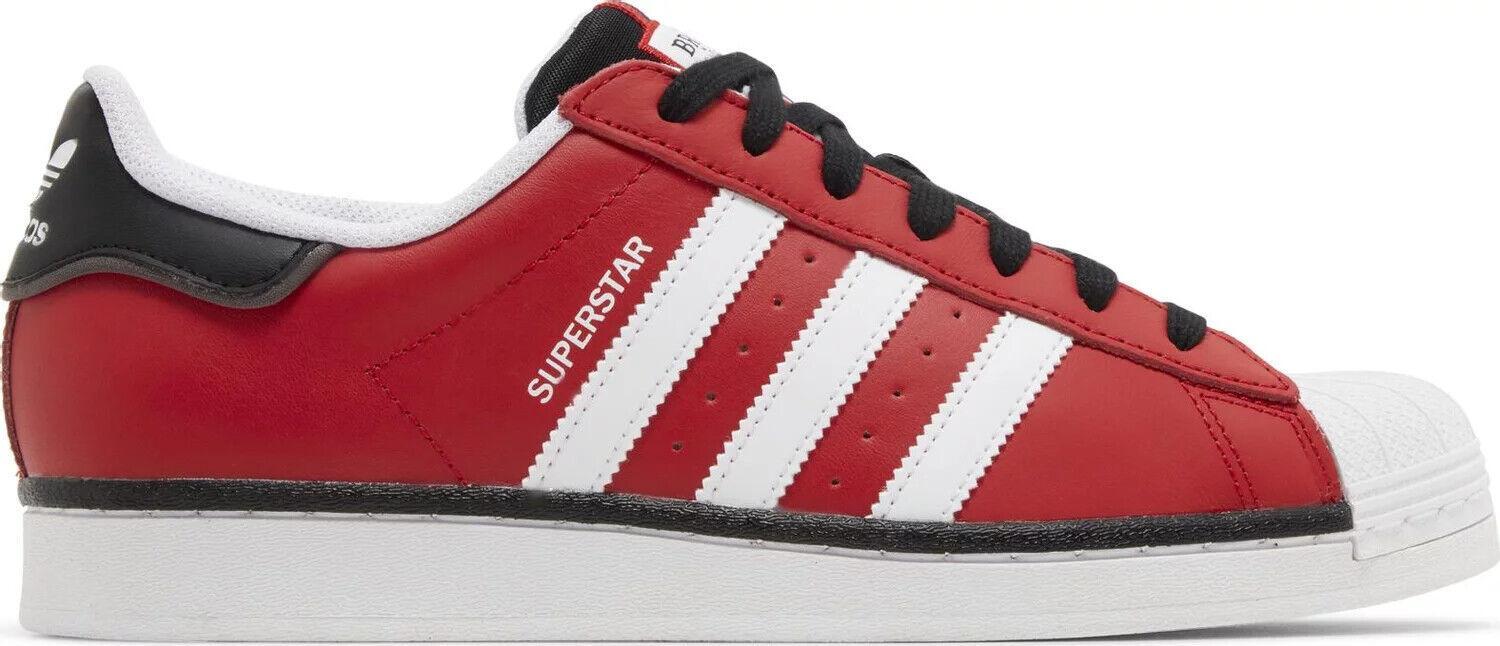 Size 11 - adidas Superstar Track Suit Pack - Scarlet Charcoal for sale ...