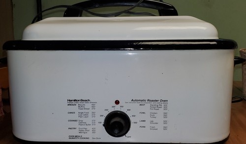 Hamilton Beach 527 Roaster Oven VTG 18 qt slow cooker roast Large ...