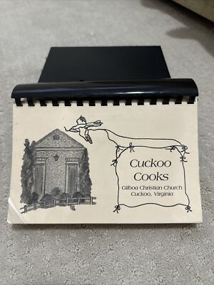 2004 2nd Printing Cookbook Cuckoo Cooks Virginia | eBay