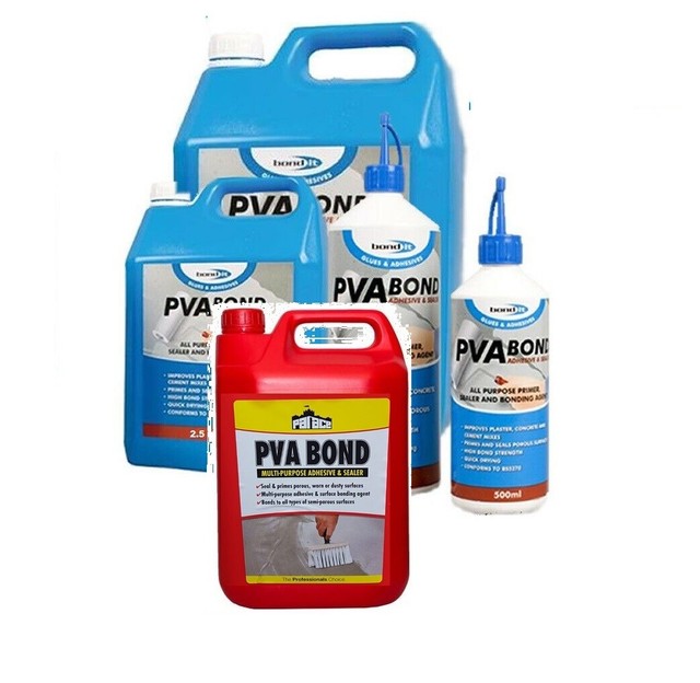 Bond It Premium Grade PVA Adhesive Sealer Primer & Bonding Agent 5l for ...