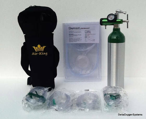 Aviation Aircraft Emergency Oxygen System 2-Place 6CF AirKing, New | eBay
