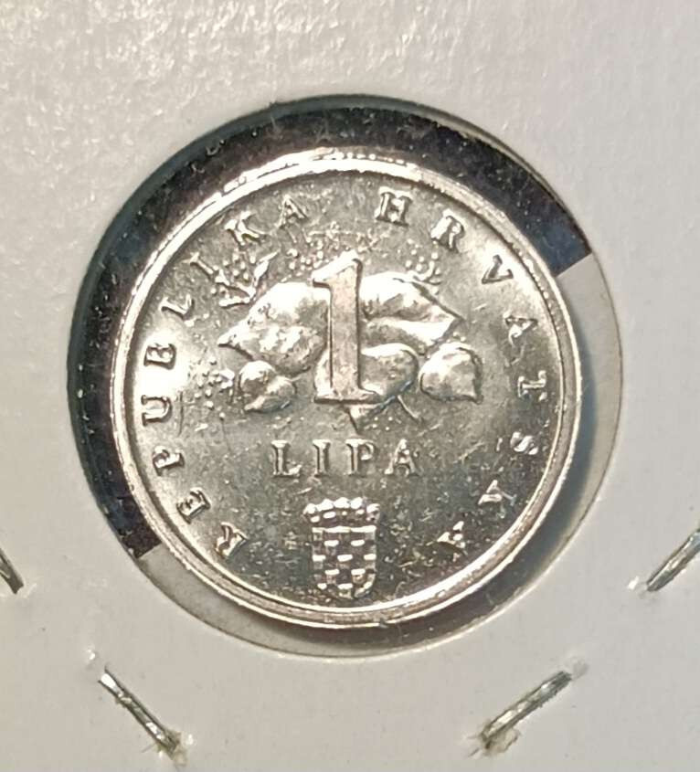 1993 Croatia Aluminum-Magnesium One lipa Coin Linden/Kukuruz Corn BU | eBay