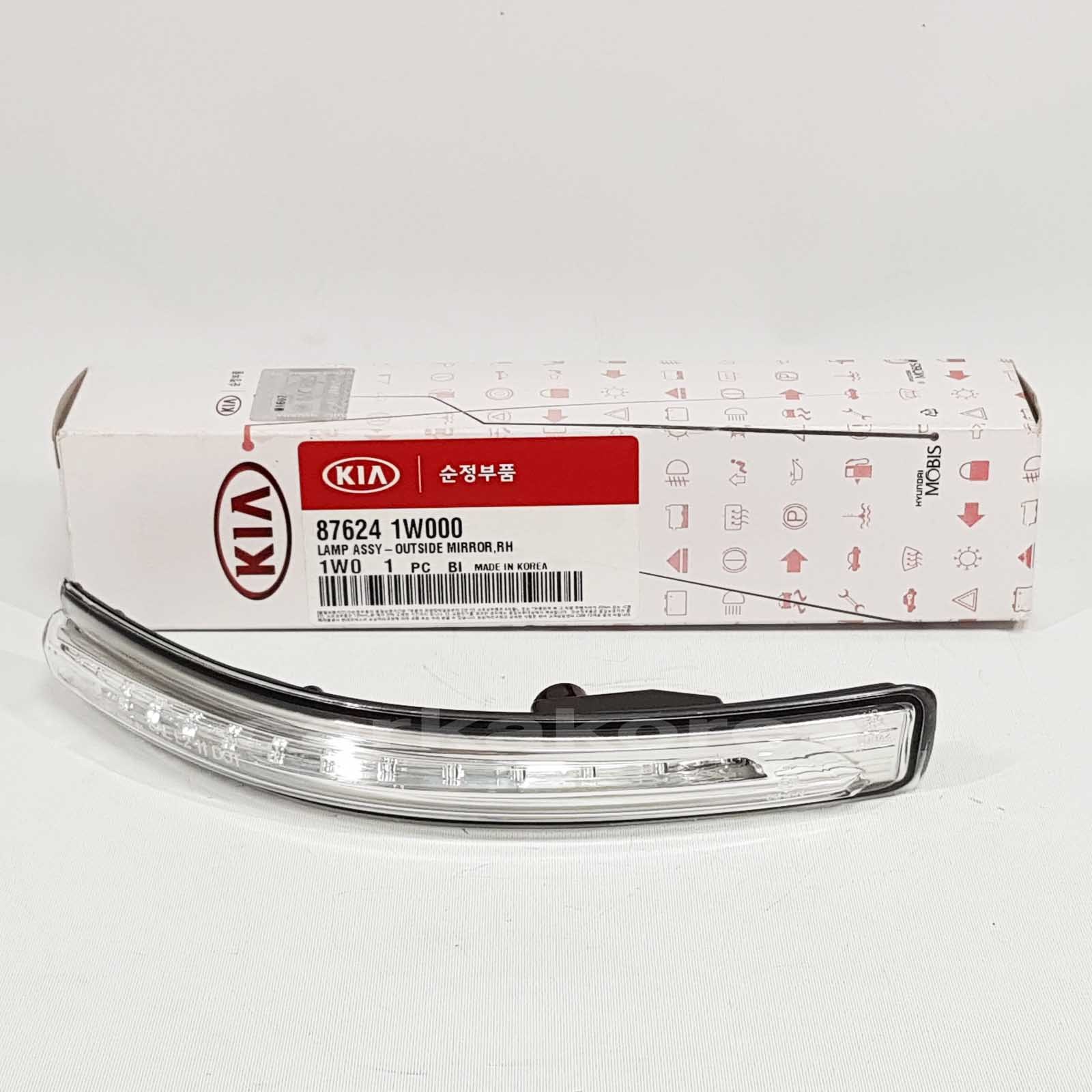 Genuine 876241W000 LED Side Mirror Signal Lamp Right For Kia Rio 2012 ...