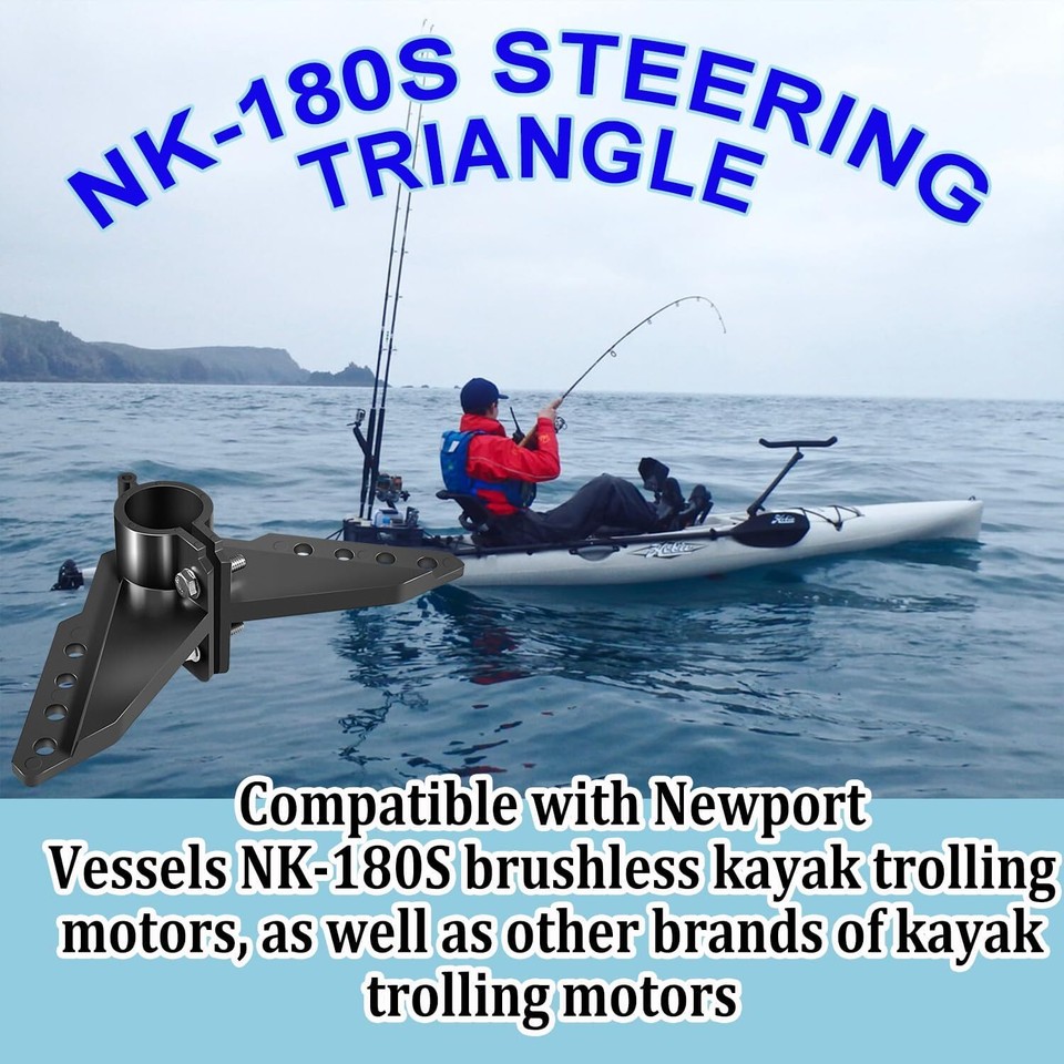 NK-180S STEERING TRIANGLE FOR NEWPORT BRUSHLESS KAYAK MOTOR KAYAK ...
