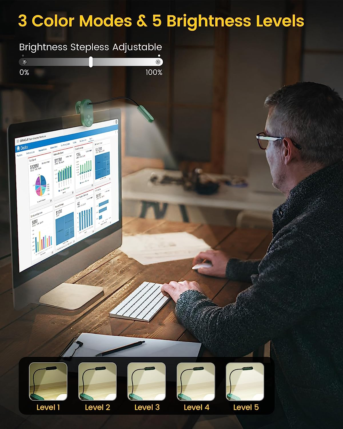 Mini Book Light for Reading ,Rechargeable & Long Lasting for 80+Hrs | eBay