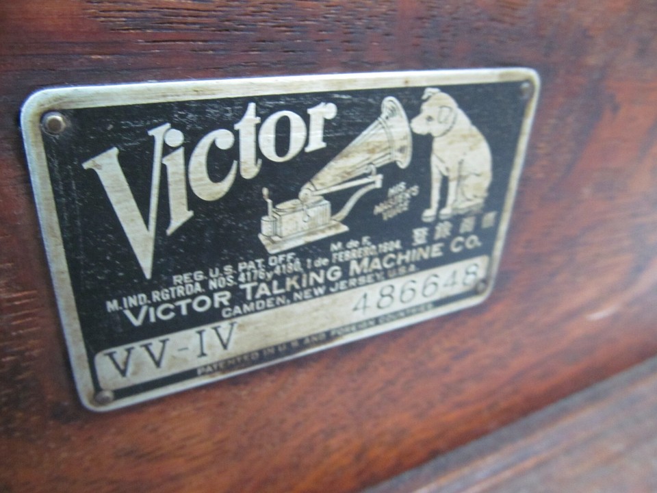 Antique Victor IV VV Talking Machine Phonograph Parts Only | eBay
