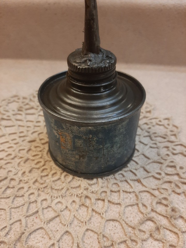 Vintage "Maytag" Oil Can The Maytag Company Newton, Iowa Blue Advertising | eBay