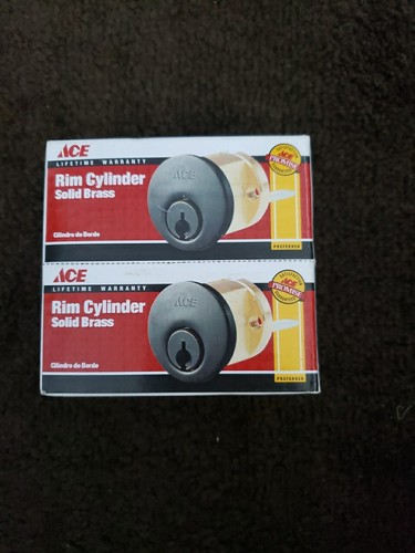 Rim Cylinder Y1 Dark Bronze 5406335 ACE. DOOR LOCK. Dead Bolt | eBay