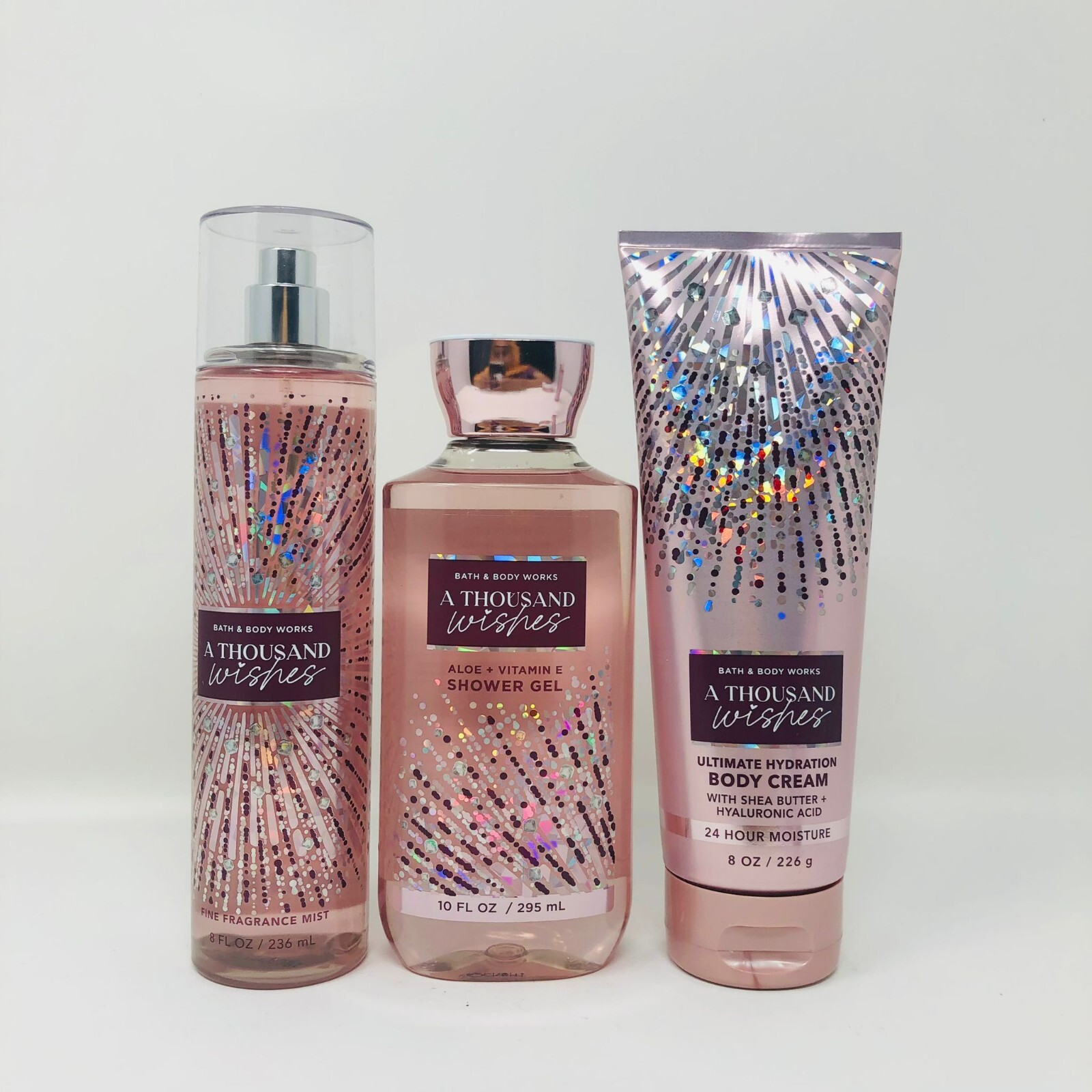 Bath & Body Works A THOUSAND WISHES Mist,Cream,Shower Gel,Shimmer Mist ...