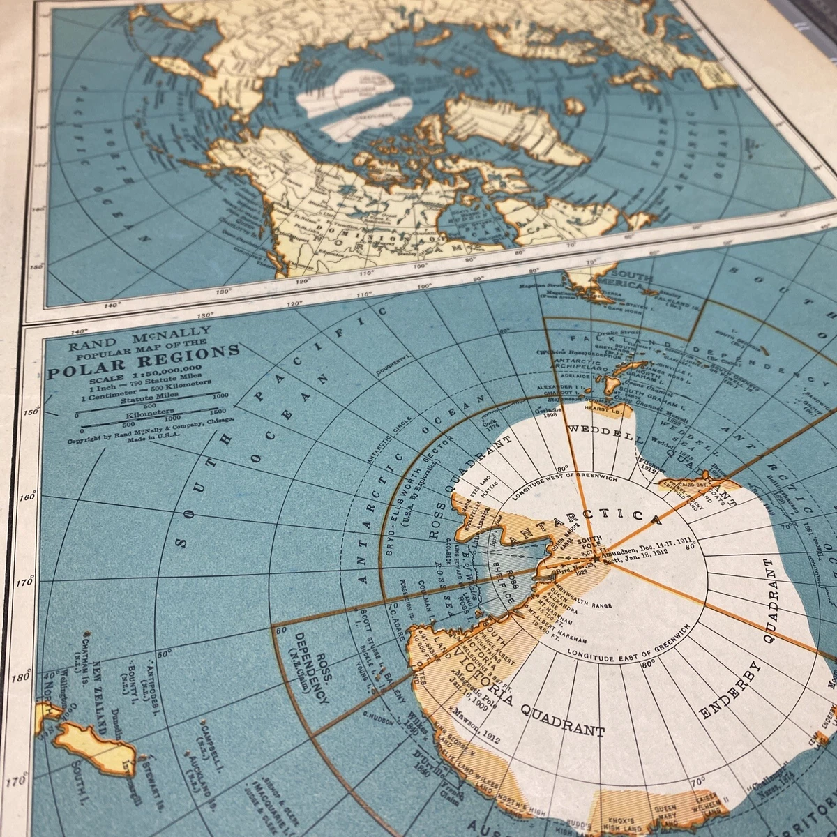 North And South Pole Map