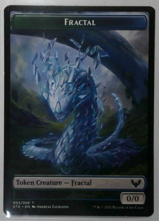 Mtg - Fractal Token | eBay