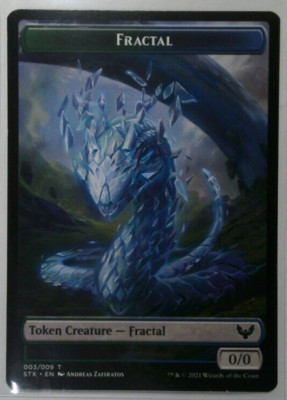 Mtg - Fractal Token | eBay