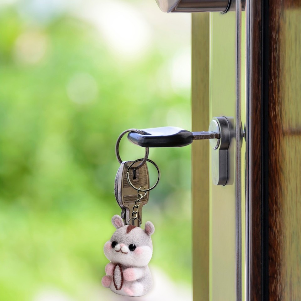 3 Sets Felted Friends Craft Kit Felting Kits Animal Sewing Needling ...