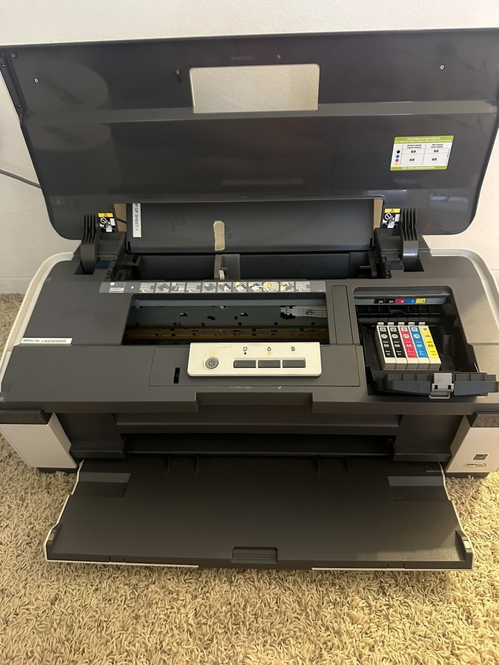 Epson WorkForce 1100 Workgroup Large Format Printer Prints up to 13x19 ...