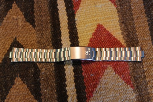 Genuine Original Japanese Seiko Stainless Steel Silver 18mm Watch Band ...