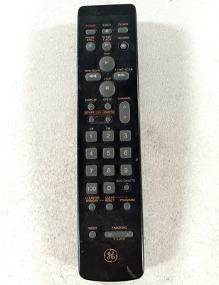 GE VSQS1362 TV/VCR Remote Control | eBay